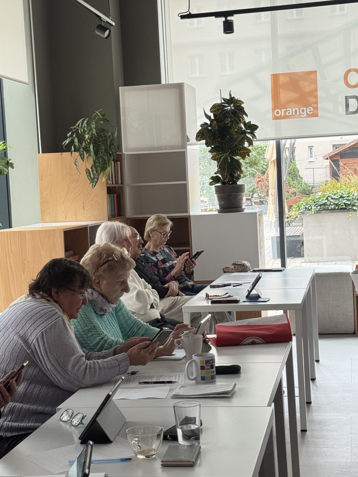 Ema trains seniors about the digital world: Intergenerational education ...
